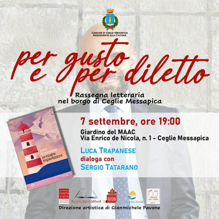 Per gusto e per diletto, stasera “Le nostre imperfezioni” di Luca ...